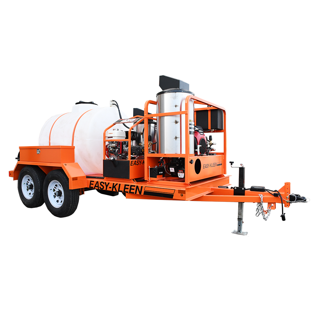 Easy-Kleen Open Trailers | Custom On-Site Cleaning Solutions